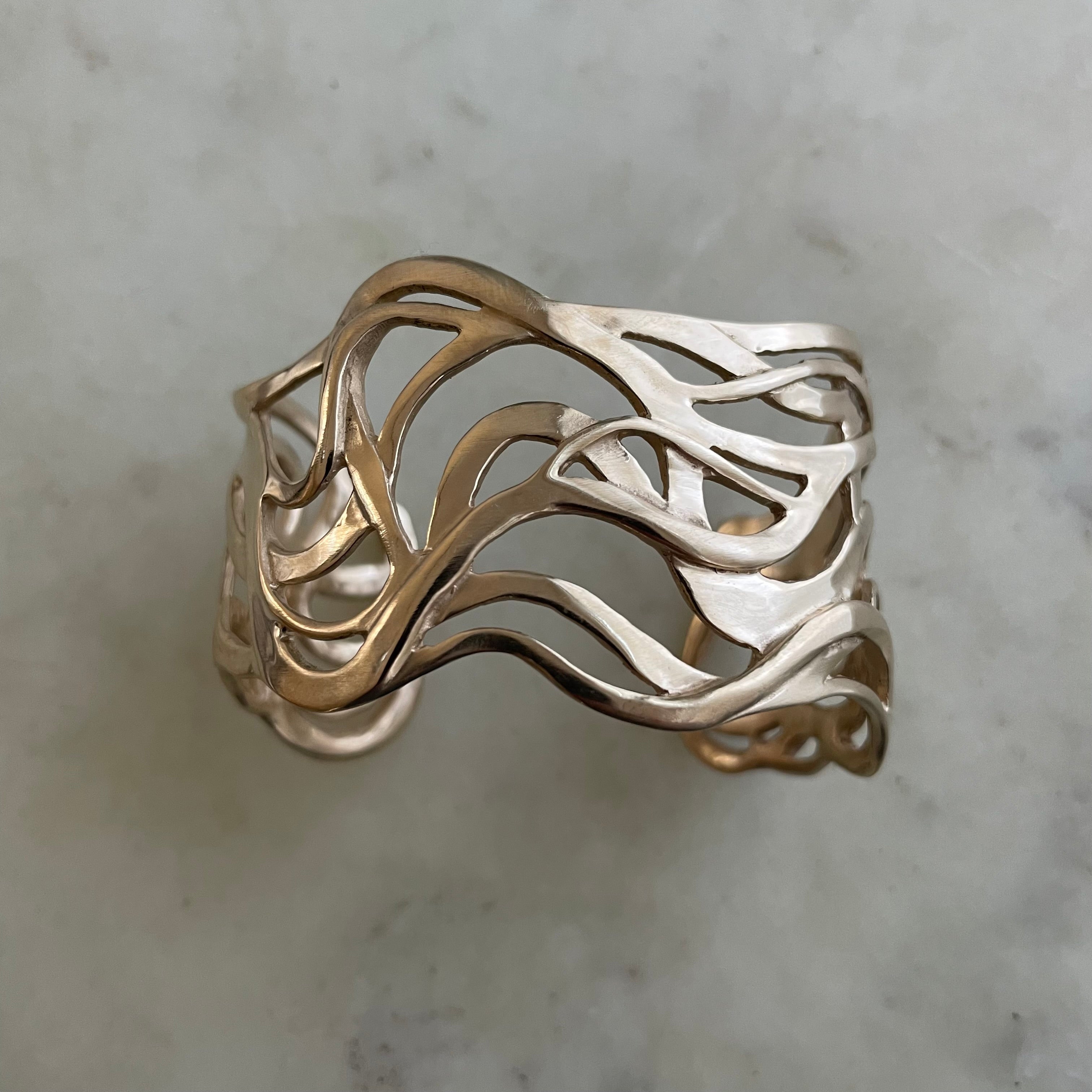 14K Gold Mississippi River Bracelet | MIMOSA Handcrafted