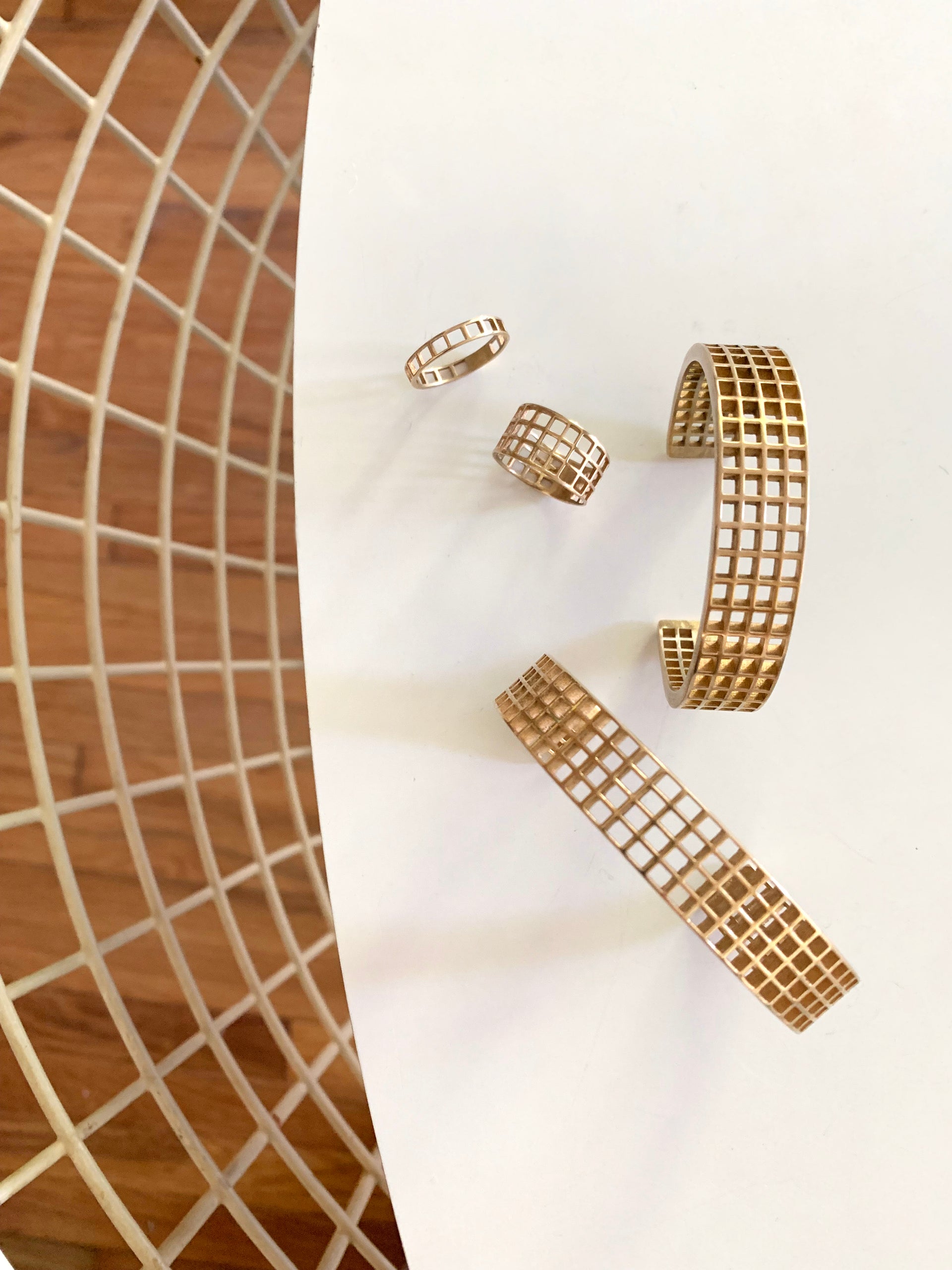 Grid Pattern Jewelry — Bringing Balance And Symmetry To Your Everyday – MIMOSA Handcrafted