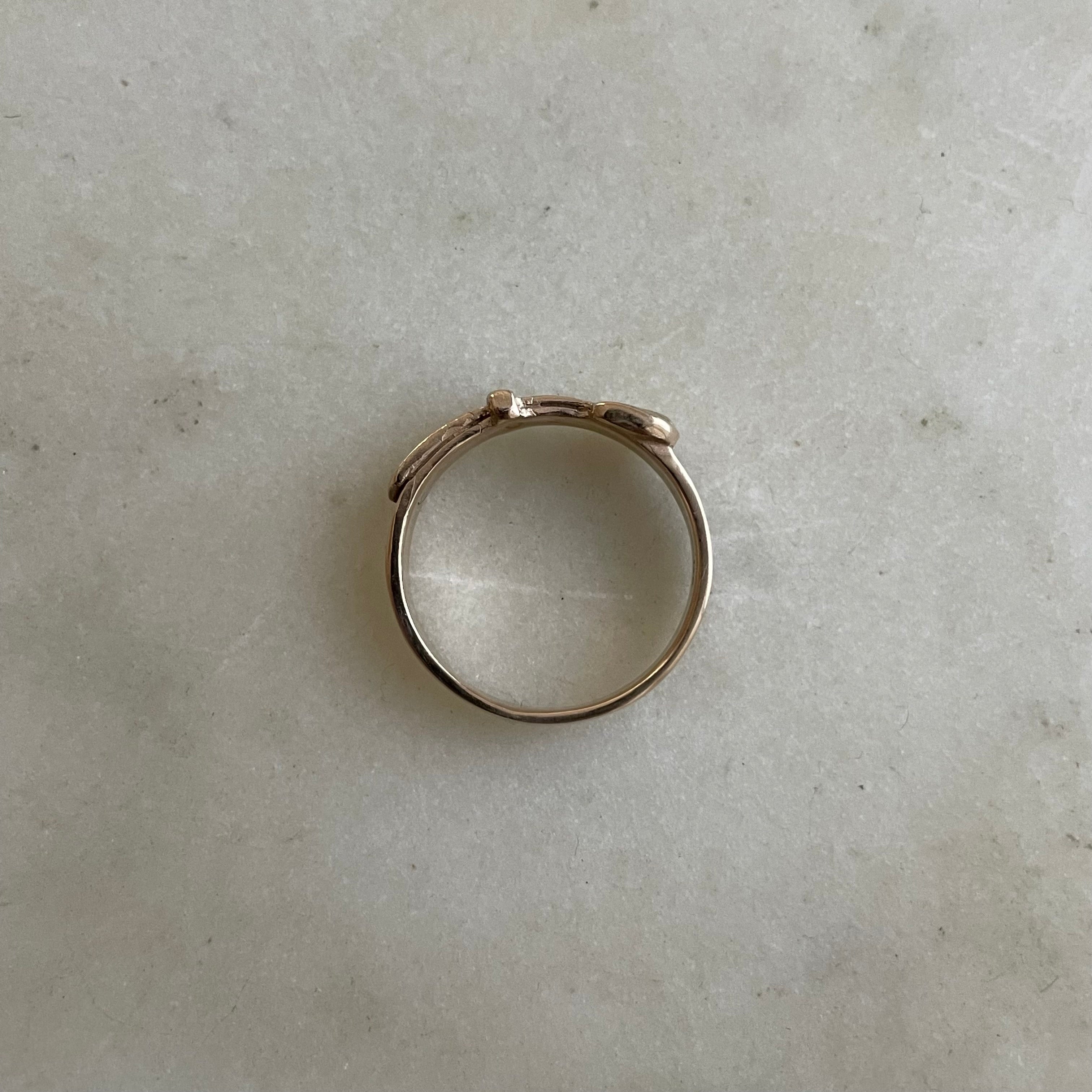14K Gold Belt Ring | MIMOSA Handcrafted