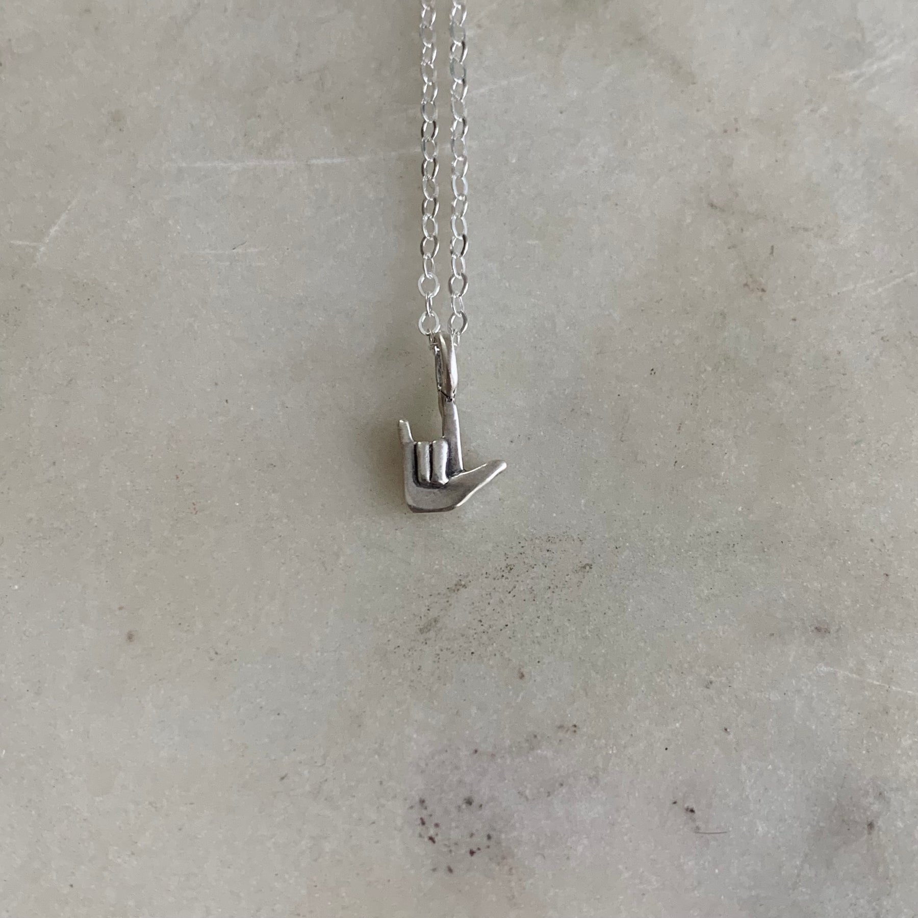 ASL I Love You Necklace | MIMOSA Handcrafted